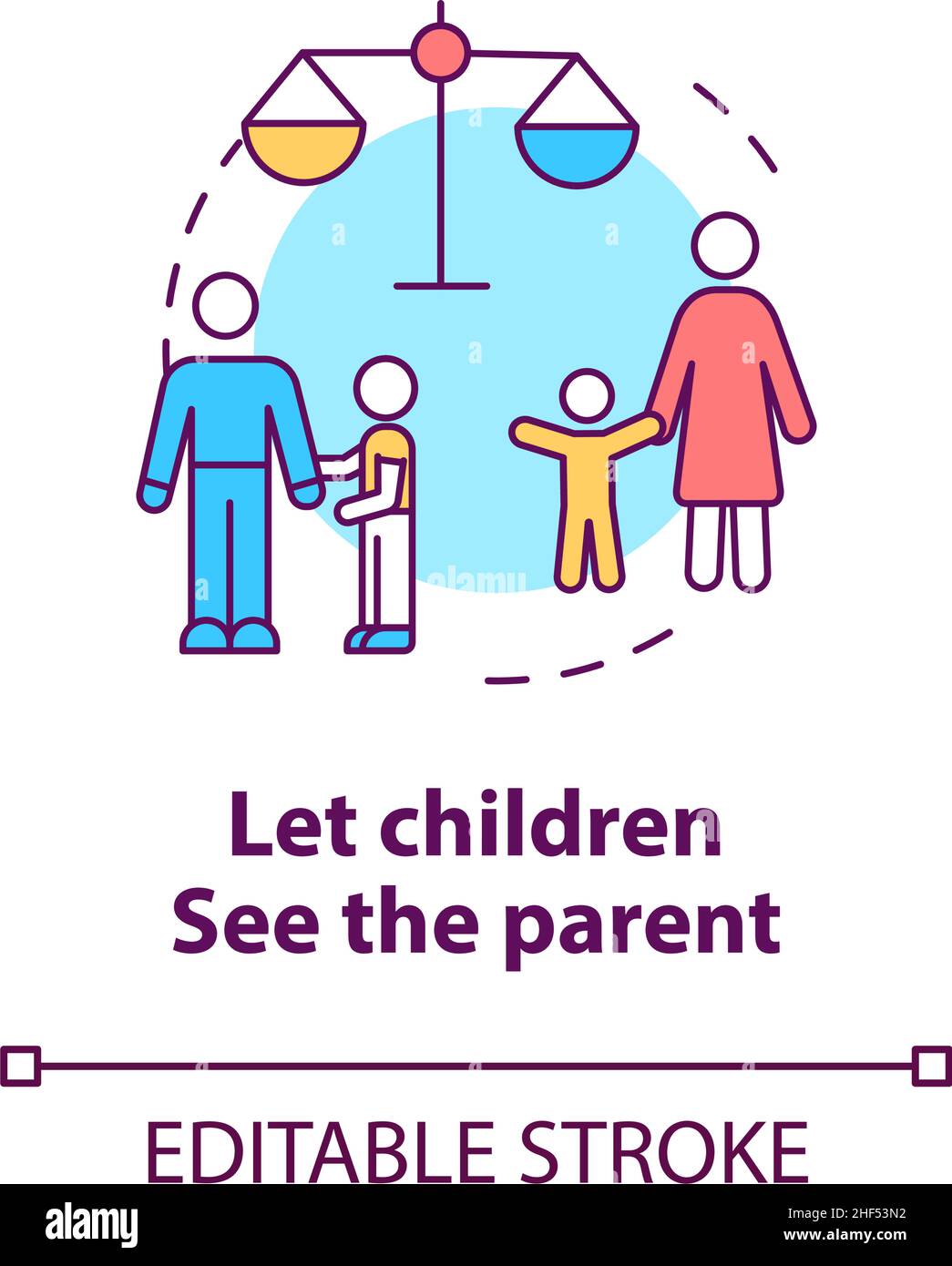 Visitation Stock Vector Images - Alamy