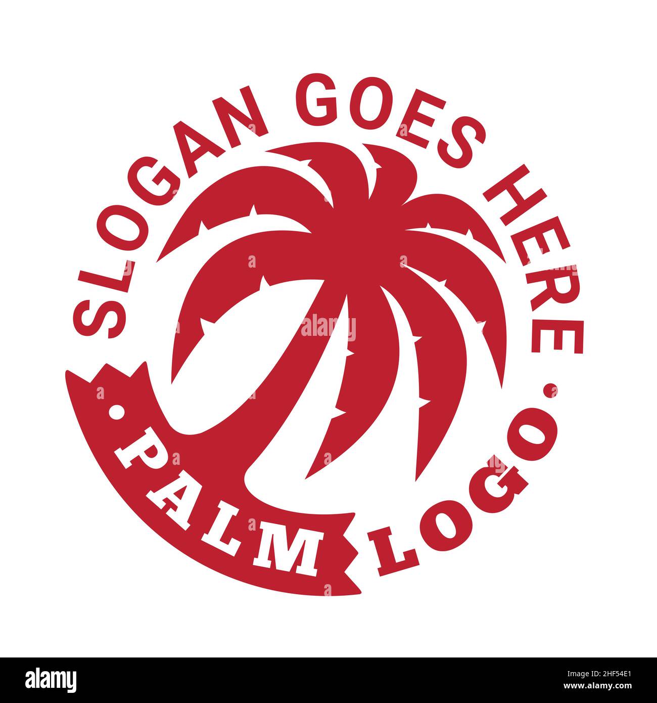Palm logo Stock Vector Images - Alamy