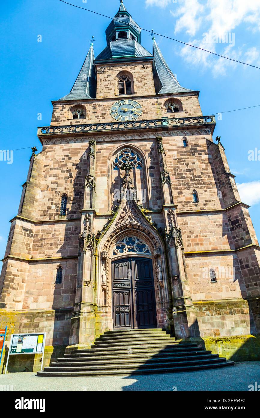 Wendelinus Basilika in St. Wendel Stock Photo - Alamy