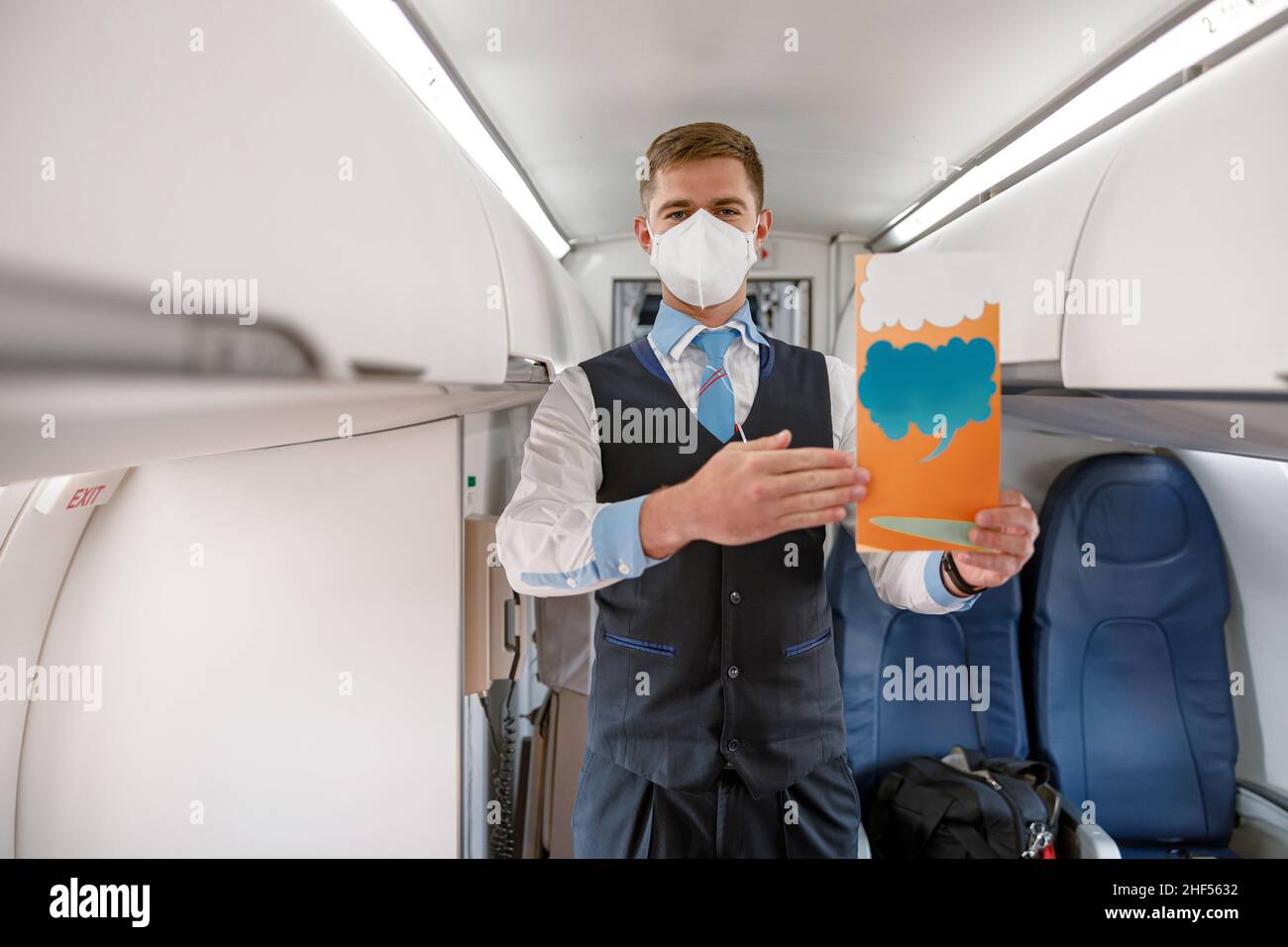 Aircraft safety instruction card hi-res stock photography and images ...