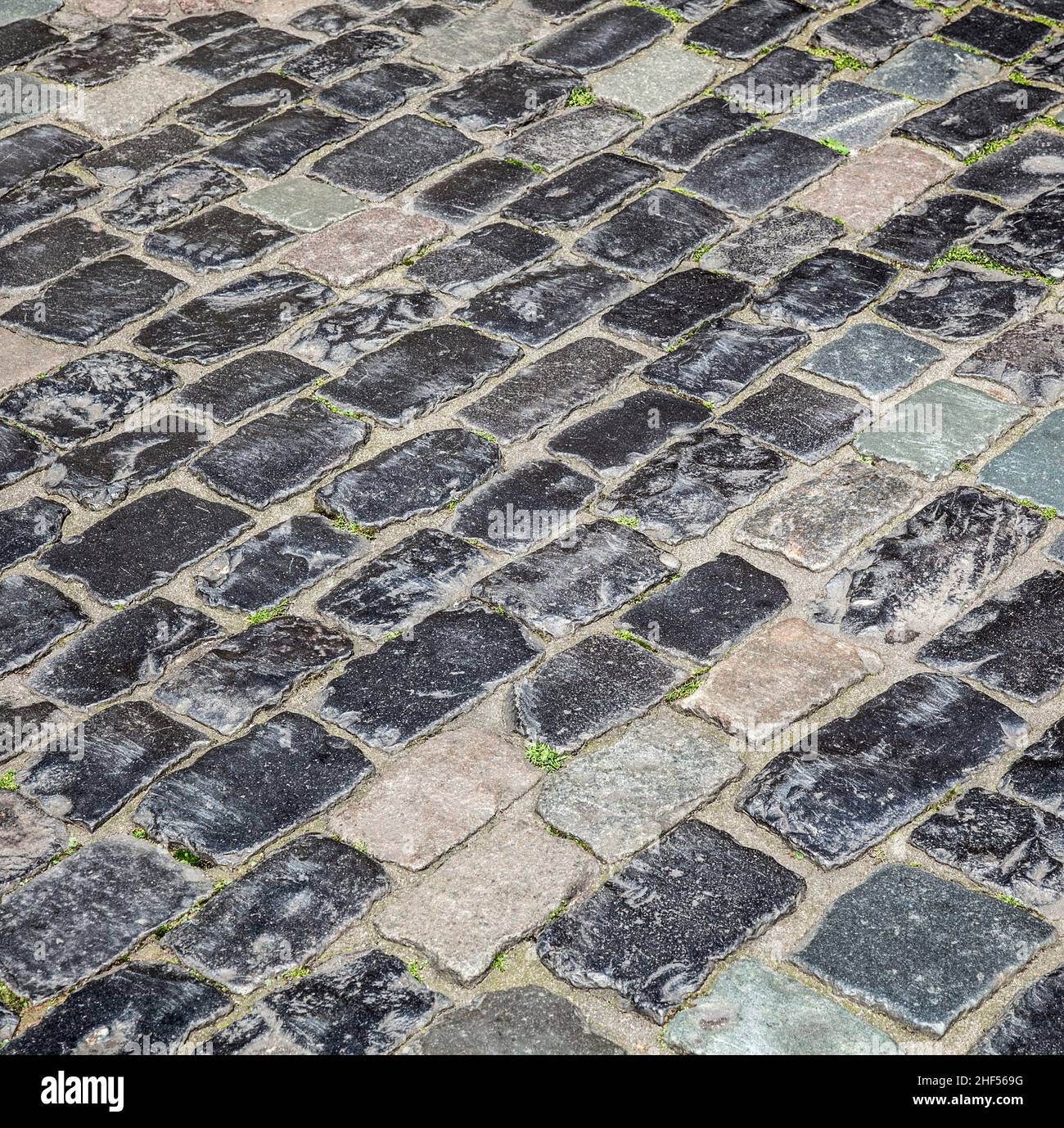 old cobble stone street in Heidelberg Stock Photo - Alamy