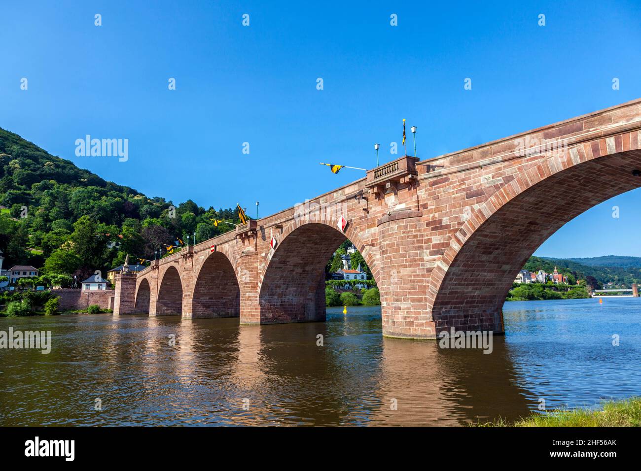 Heidelberg stone bridge gate hi-res stock photography and images - Alamy