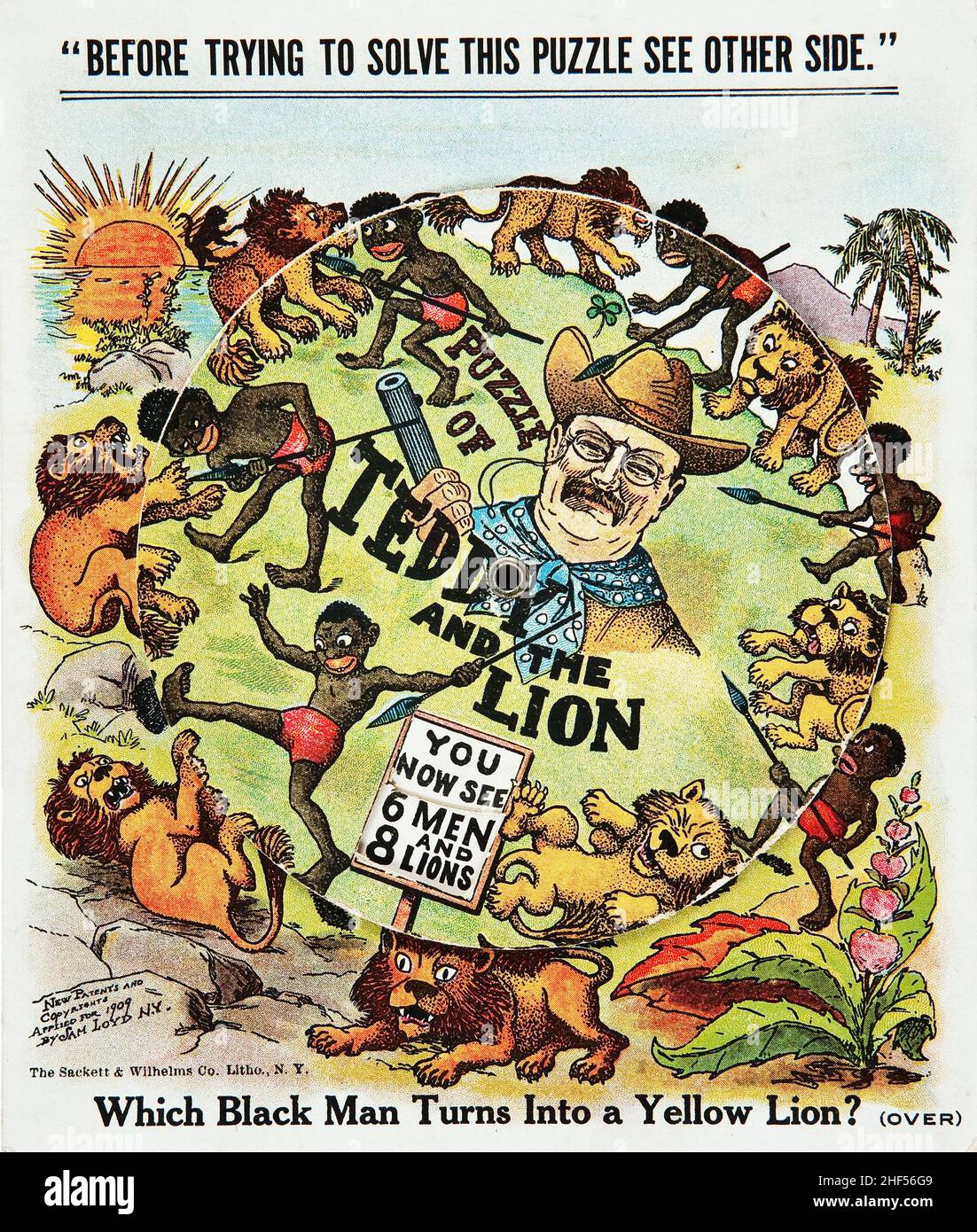 Theodore roosevelt puzzle hi-res stock photography and images - Alamy