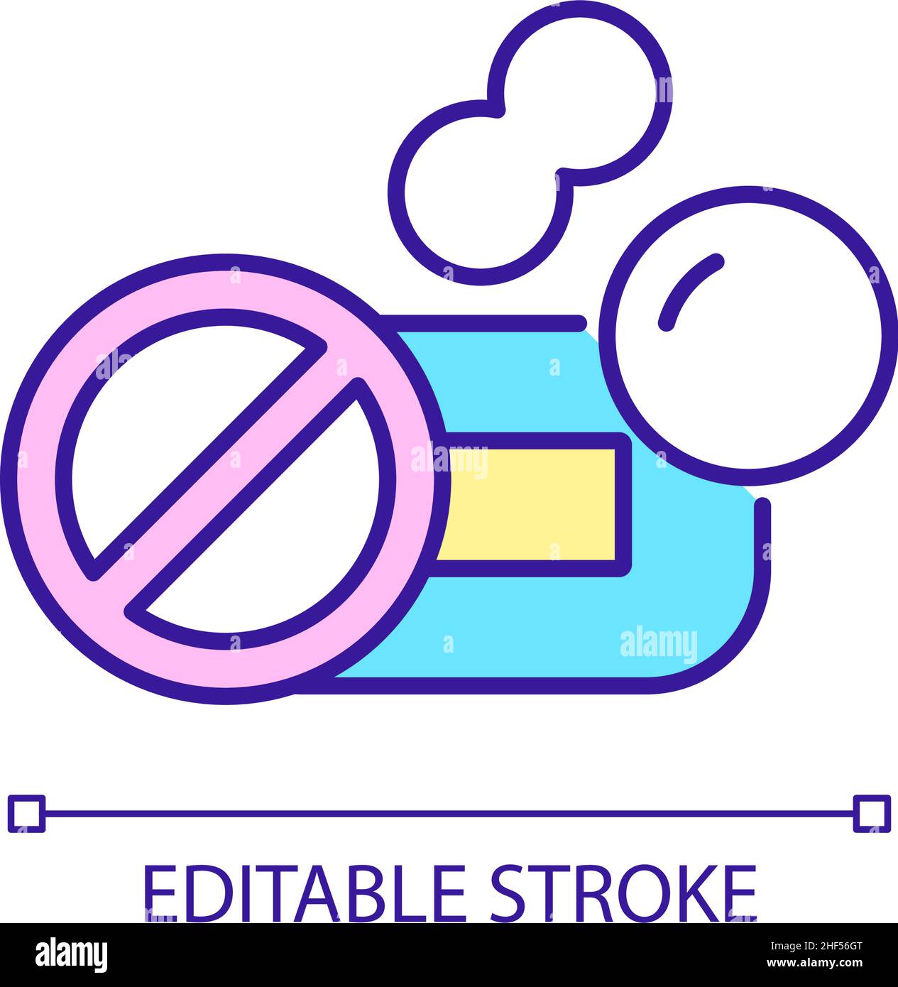 Decline of generic bar soap RGB color icon Stock Vector Image & Art - Alamy