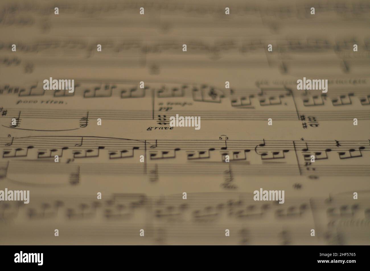 Musical sentence hi-res stock photography and images - Alamy