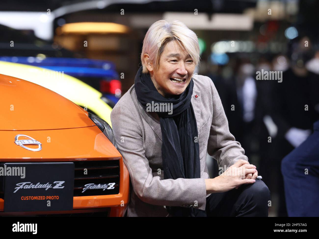 Chiba, Japan. 14th Jan, 2022. Japan's motor racing team Kondo Racing ...