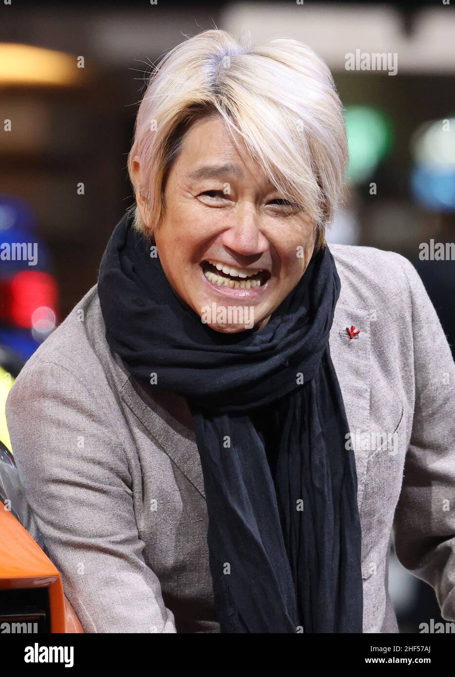 Chiba, Japan. 14th Jan, 2022. Japan's motor racing team Kondo Racing ...