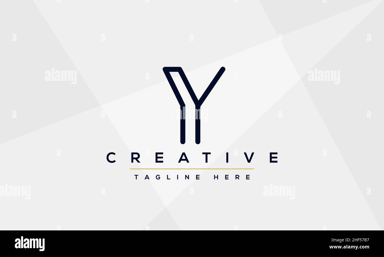Y Logo Design modern and creative template. Y YY icon initials based ...