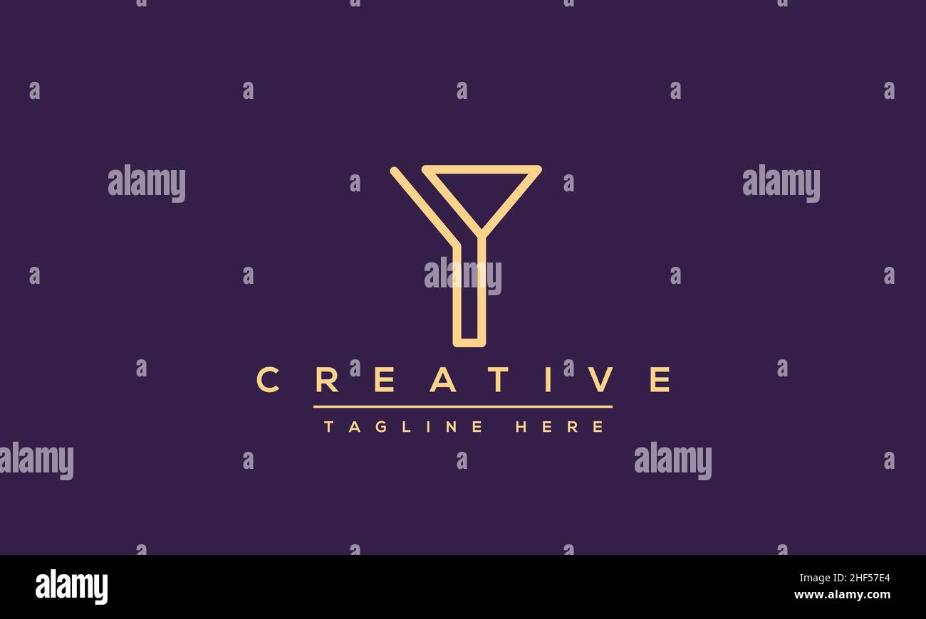 Y Logo Design modern and creative template. Y YY icon initials based ...