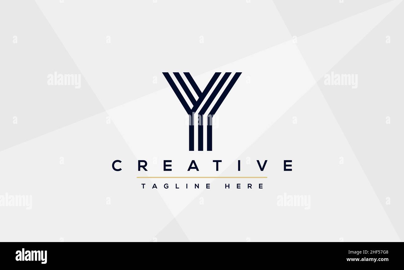 Y Logo Design modern and creative template. Y YY icon initials based ...