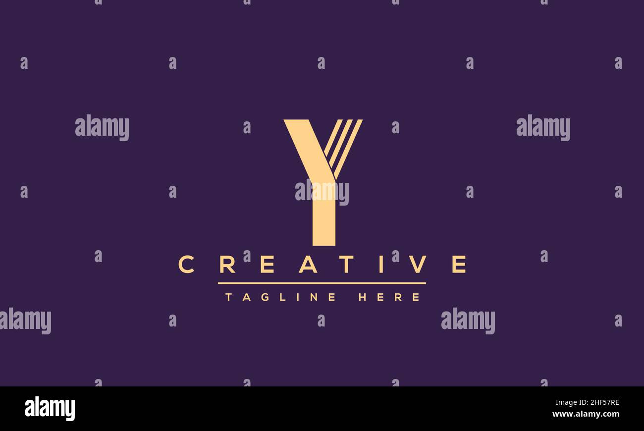 Y Logo Design modern and creative template. Y YY icon initials based ...