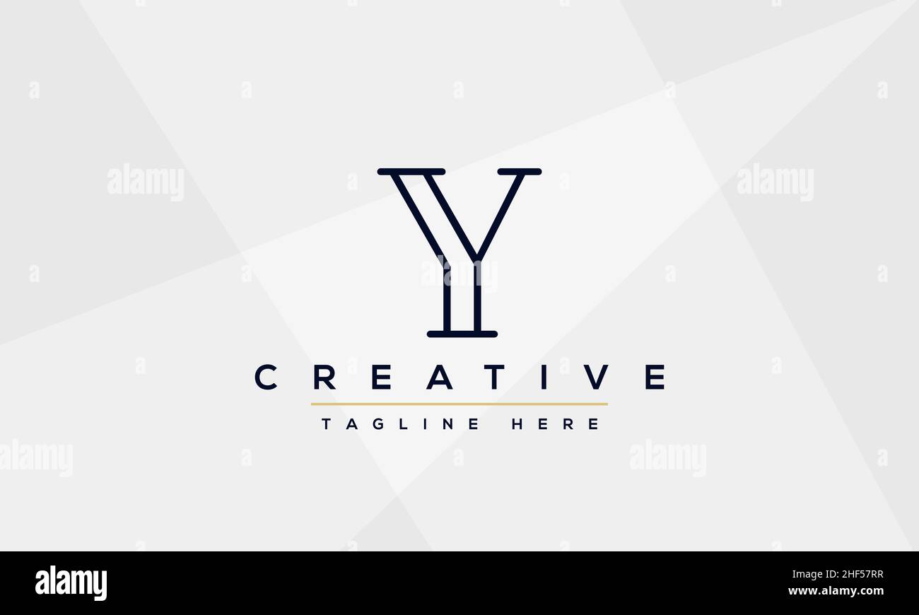 Y Logo Design modern and creative template. Y YY icon initials based ...