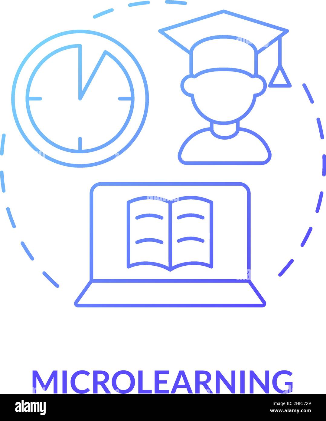 Short term learning Stock Vector Images - Alamy