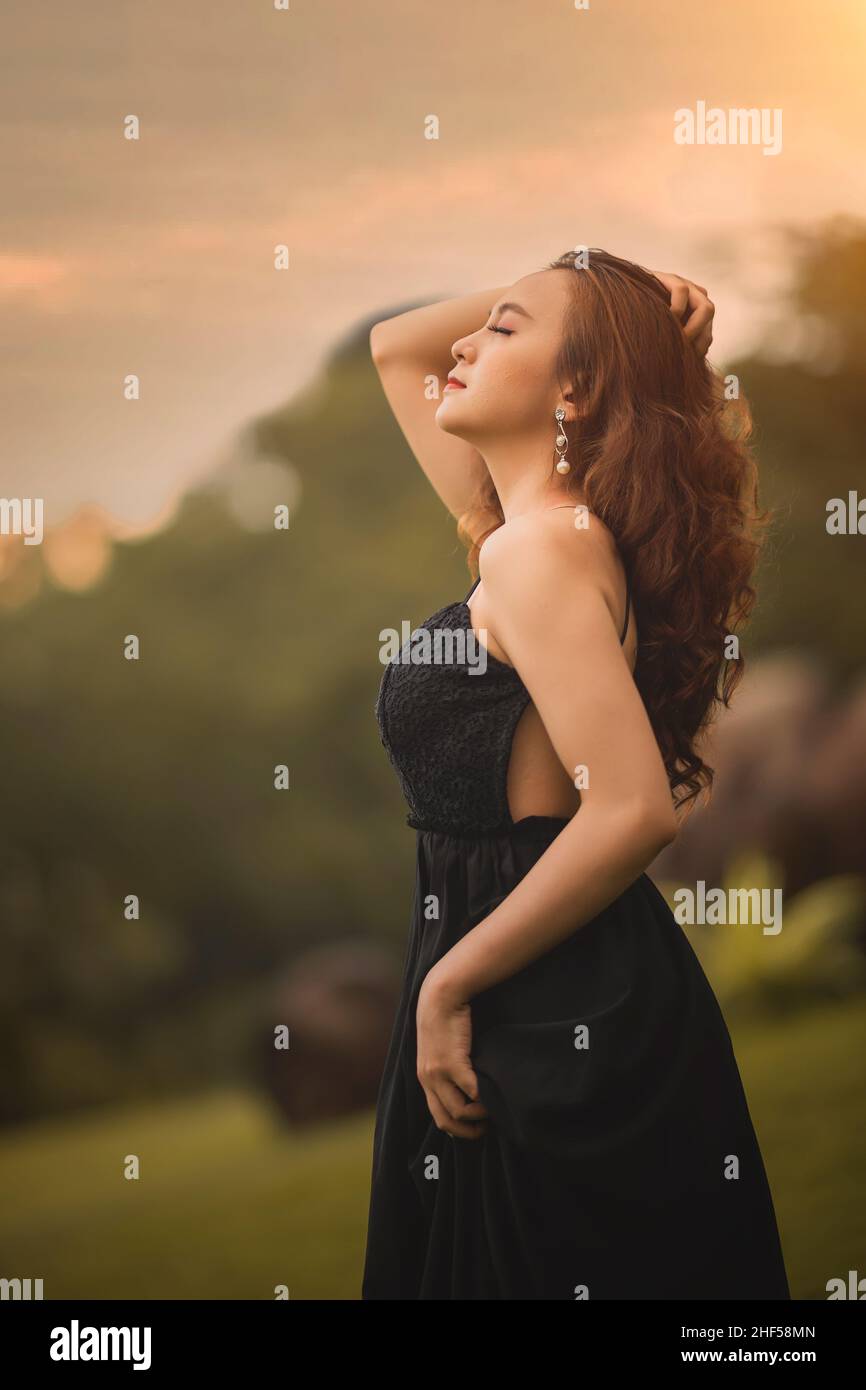 Pretty cool sunset hi-res stock photography and images - Alamy