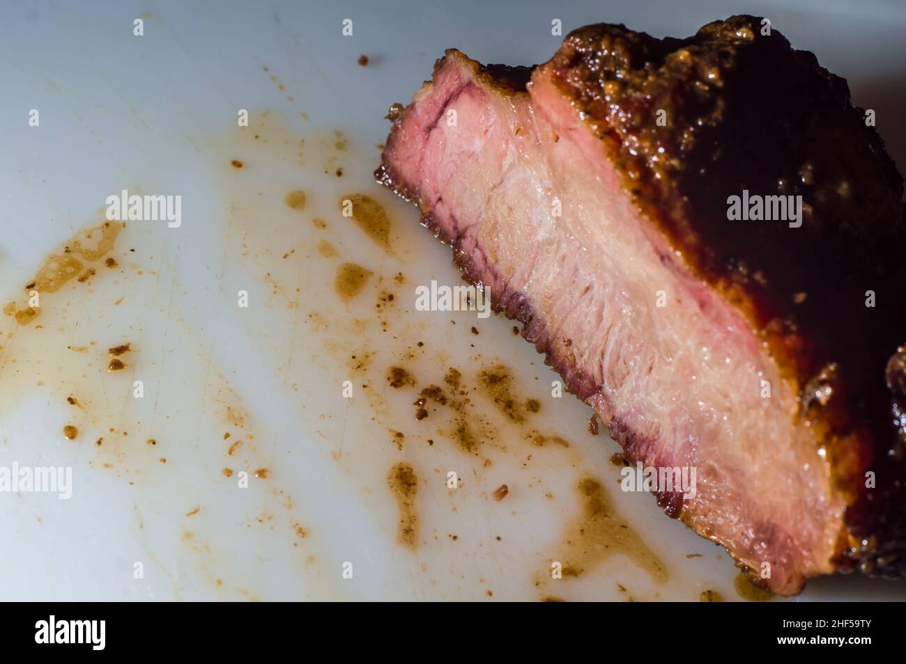 meat with the name of "cupim", hump steak, cut of beef from the upper ...