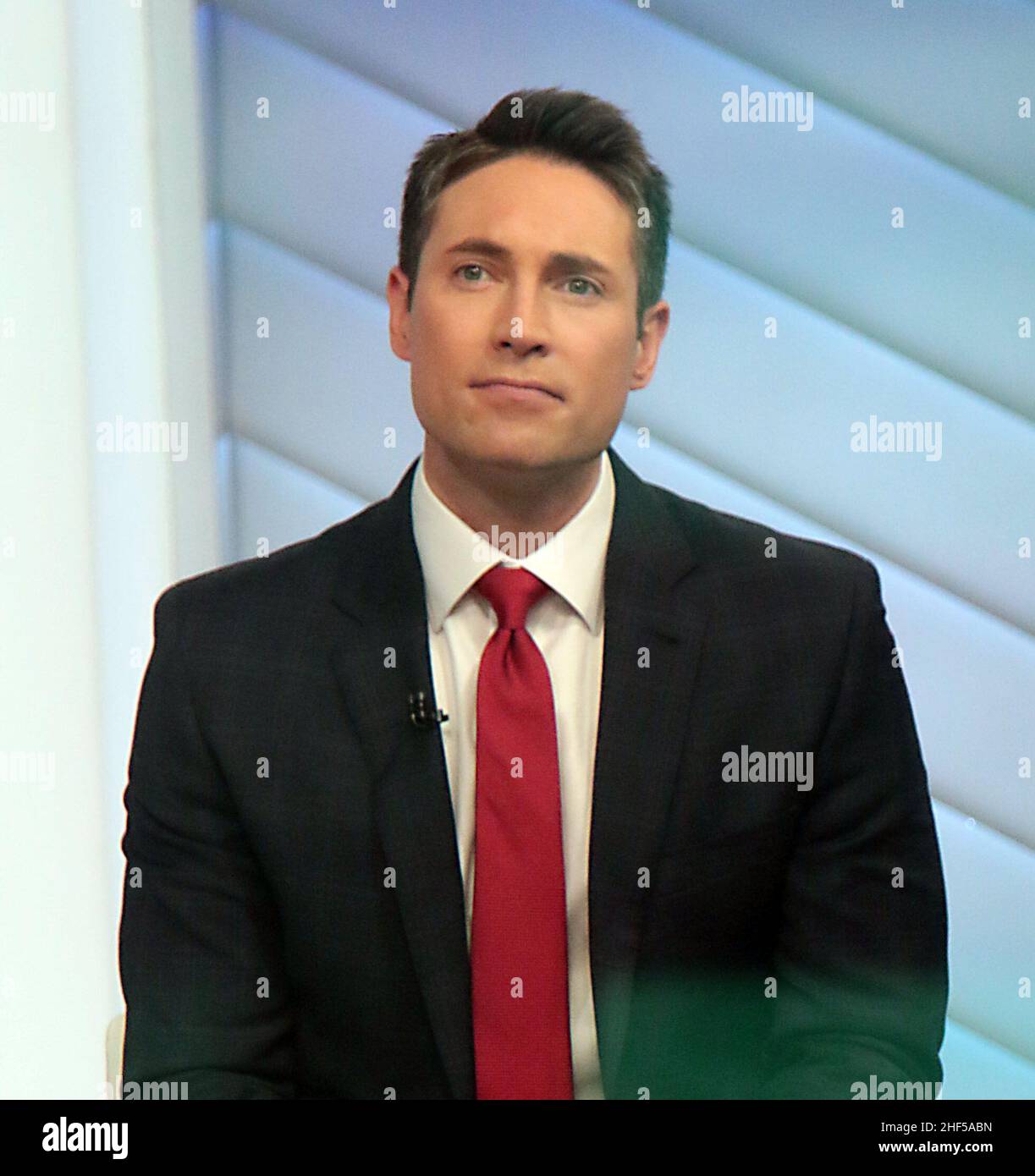 New York, USA. January 13, 2022.Whit Johnson on Good Morning America in ...