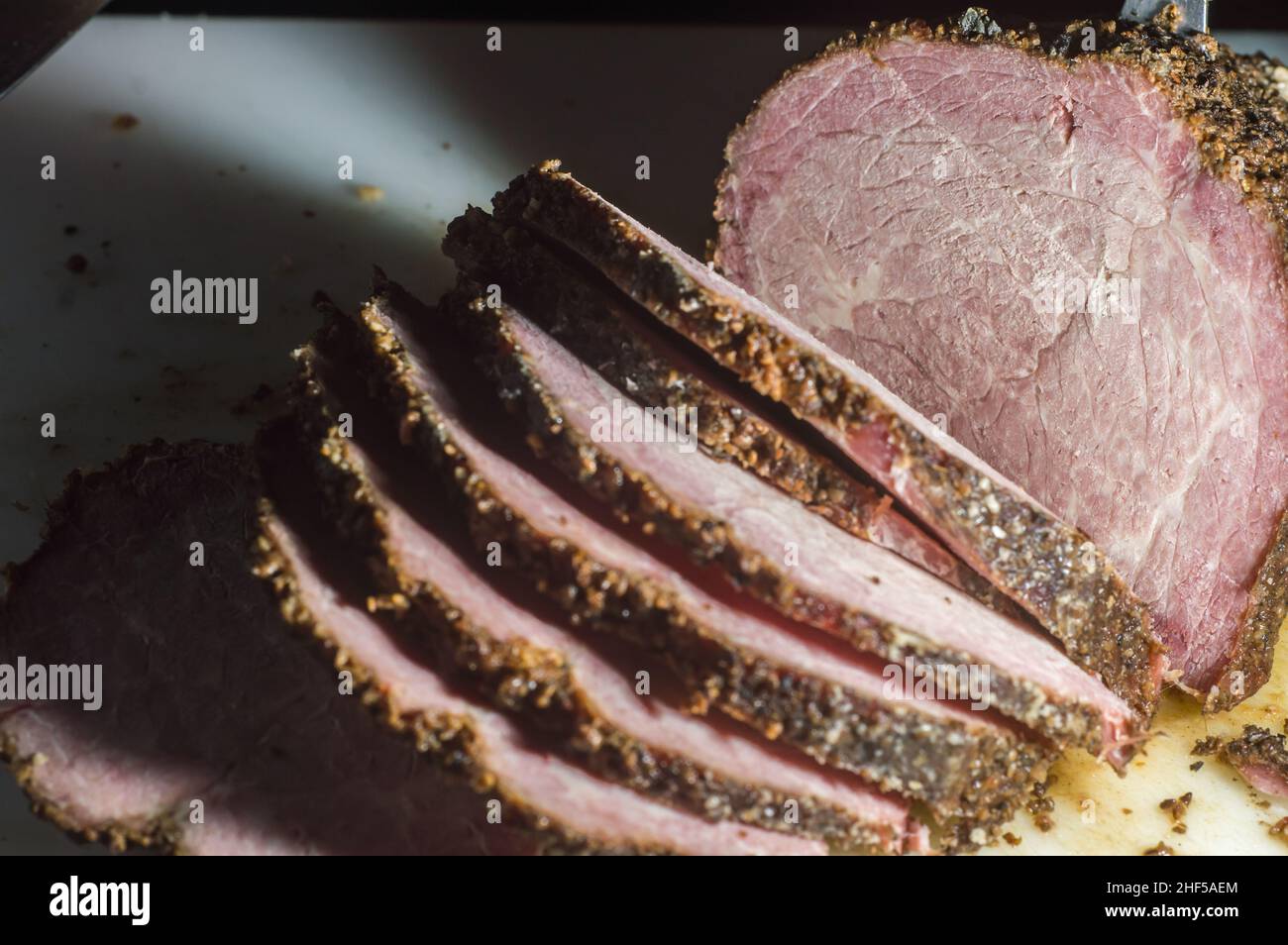 meat with the name of "cupim", hump steak, cut of beef from the upper ...