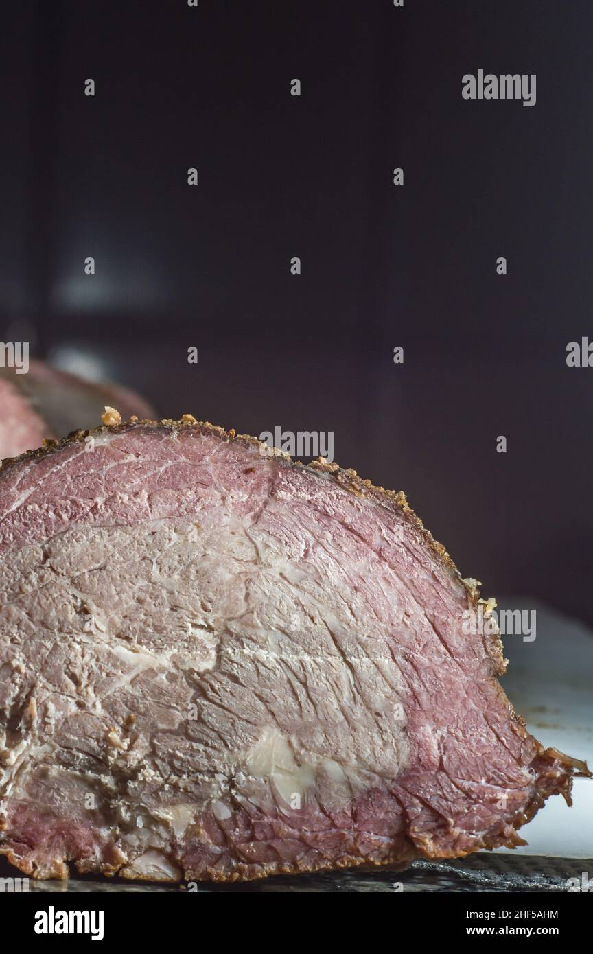 meat with the name of "cupim", hump steak, cut of beef from the upper ...