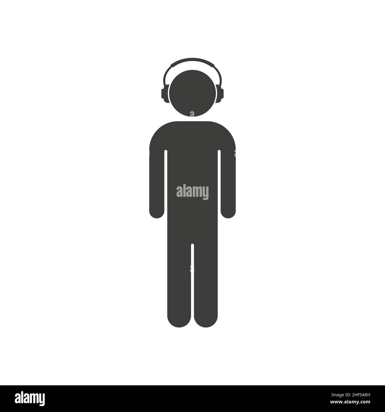 Personal listening device Stock Vector Images - Alamy