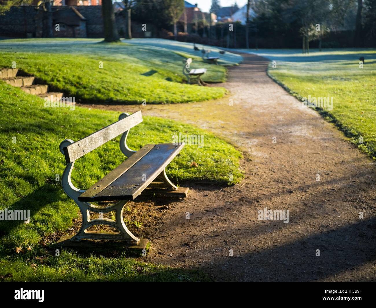 Winter Morning, Caversham Court, Public Park, Caversham, Reading ...