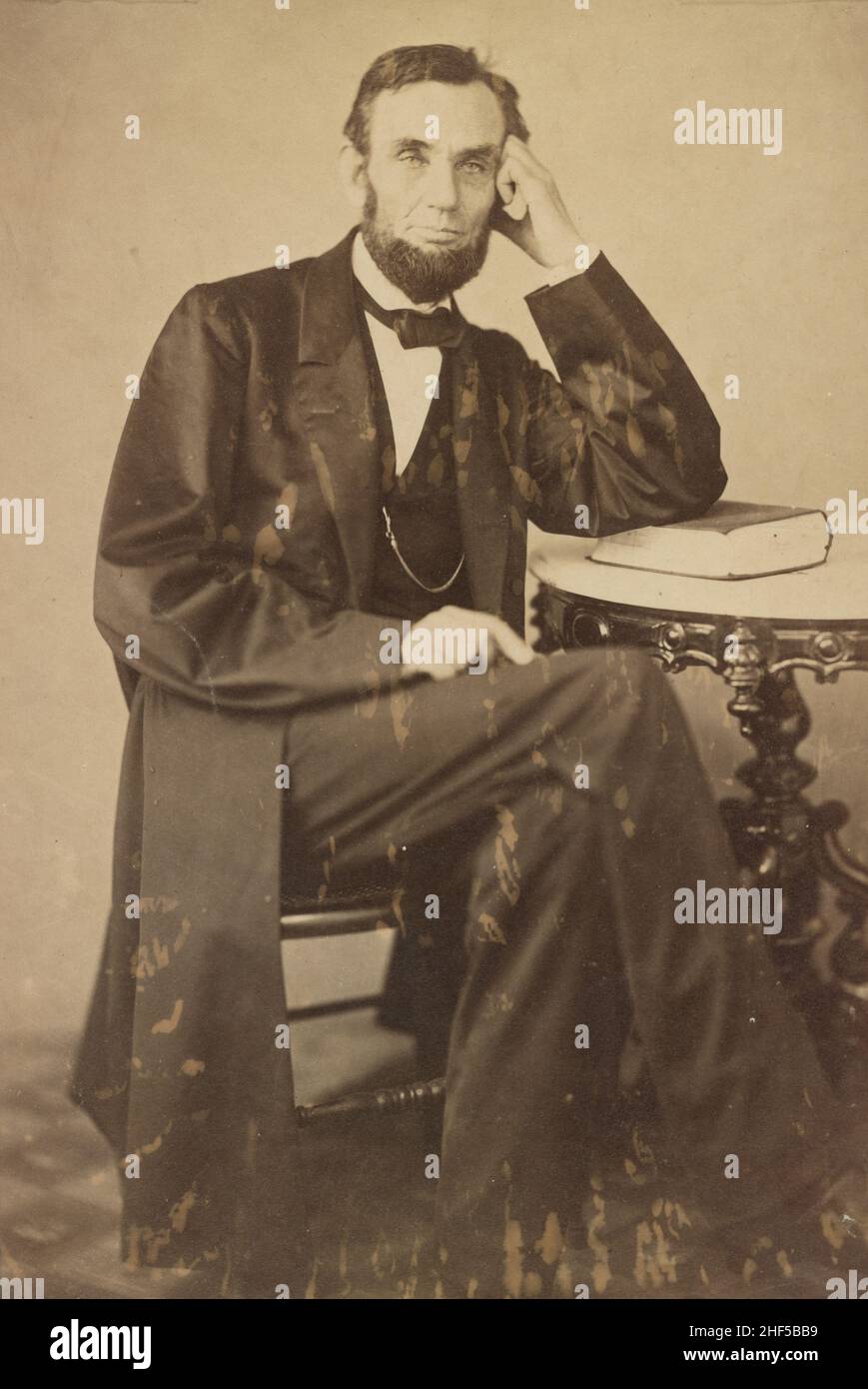 Abraham lincoln portrait photograph hi-res stock photography and images ...