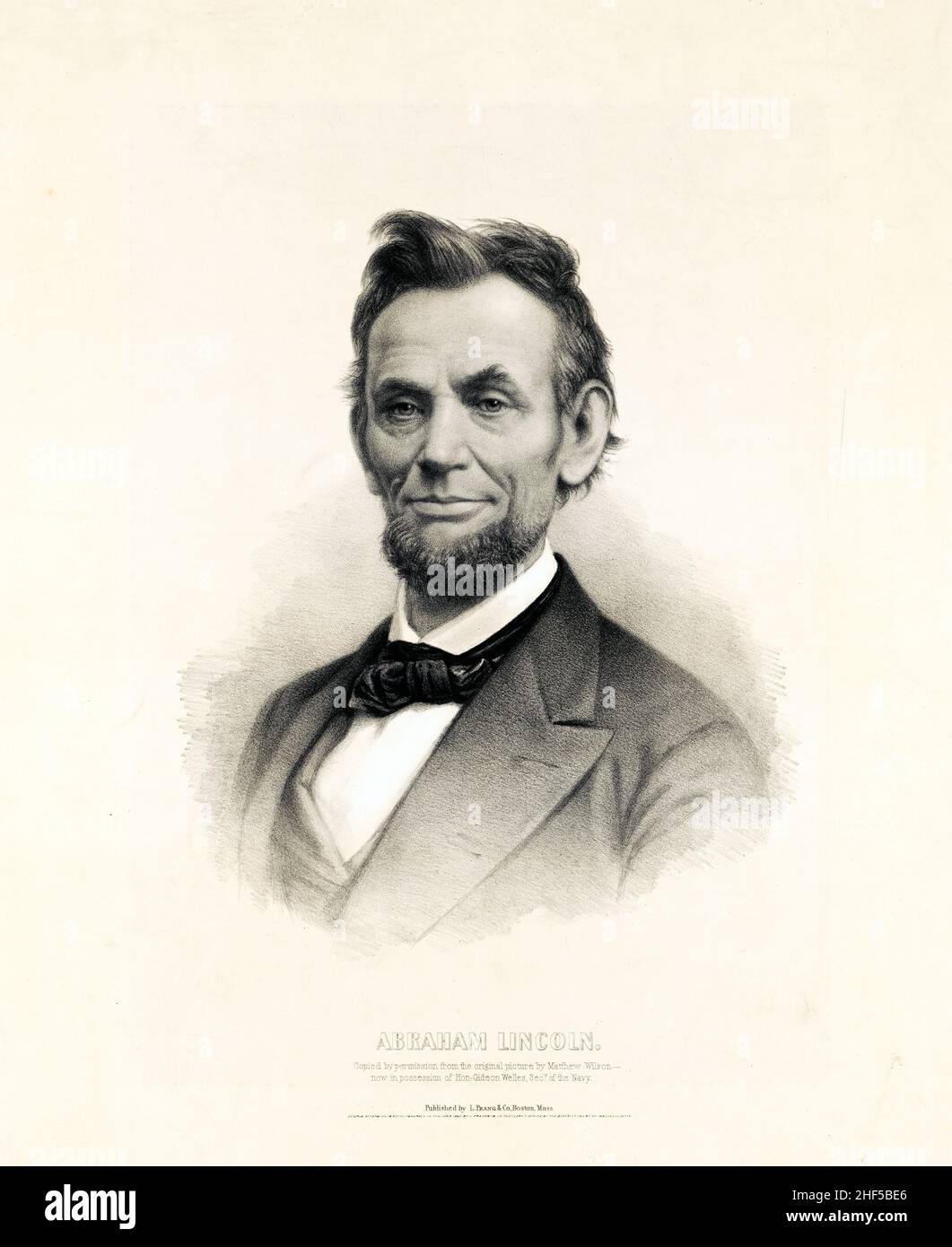 Abraham "Abe" Lincoln 1809-1865. Unknown year. Picture by Matthew ...