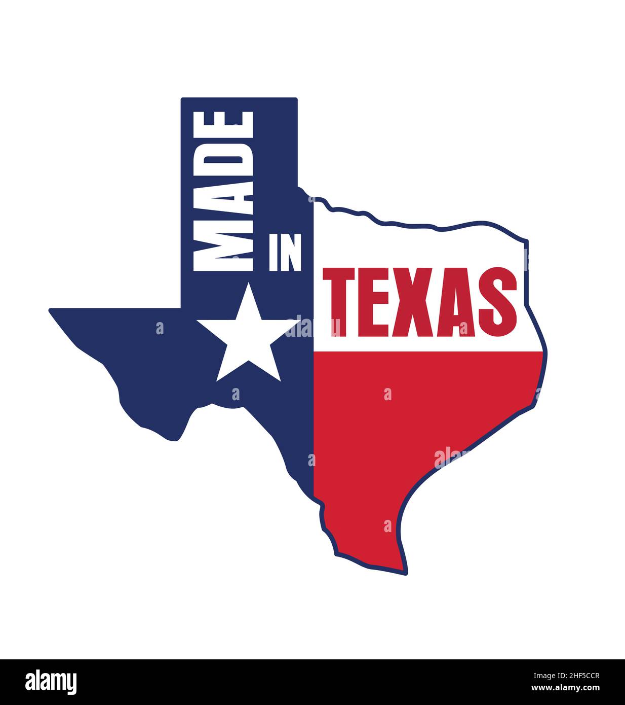 Made in Texas stylized map logo symbol icon emblem vector isolated on ...