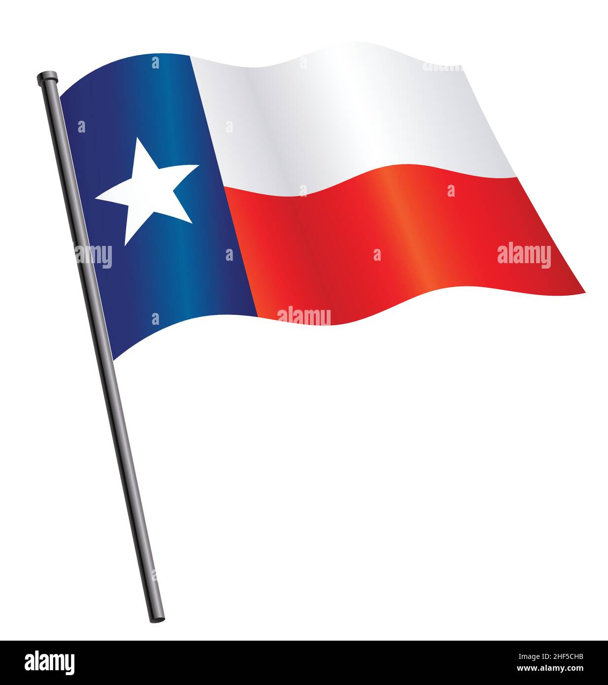 Flying texas flag Stock Vector Images - Alamy