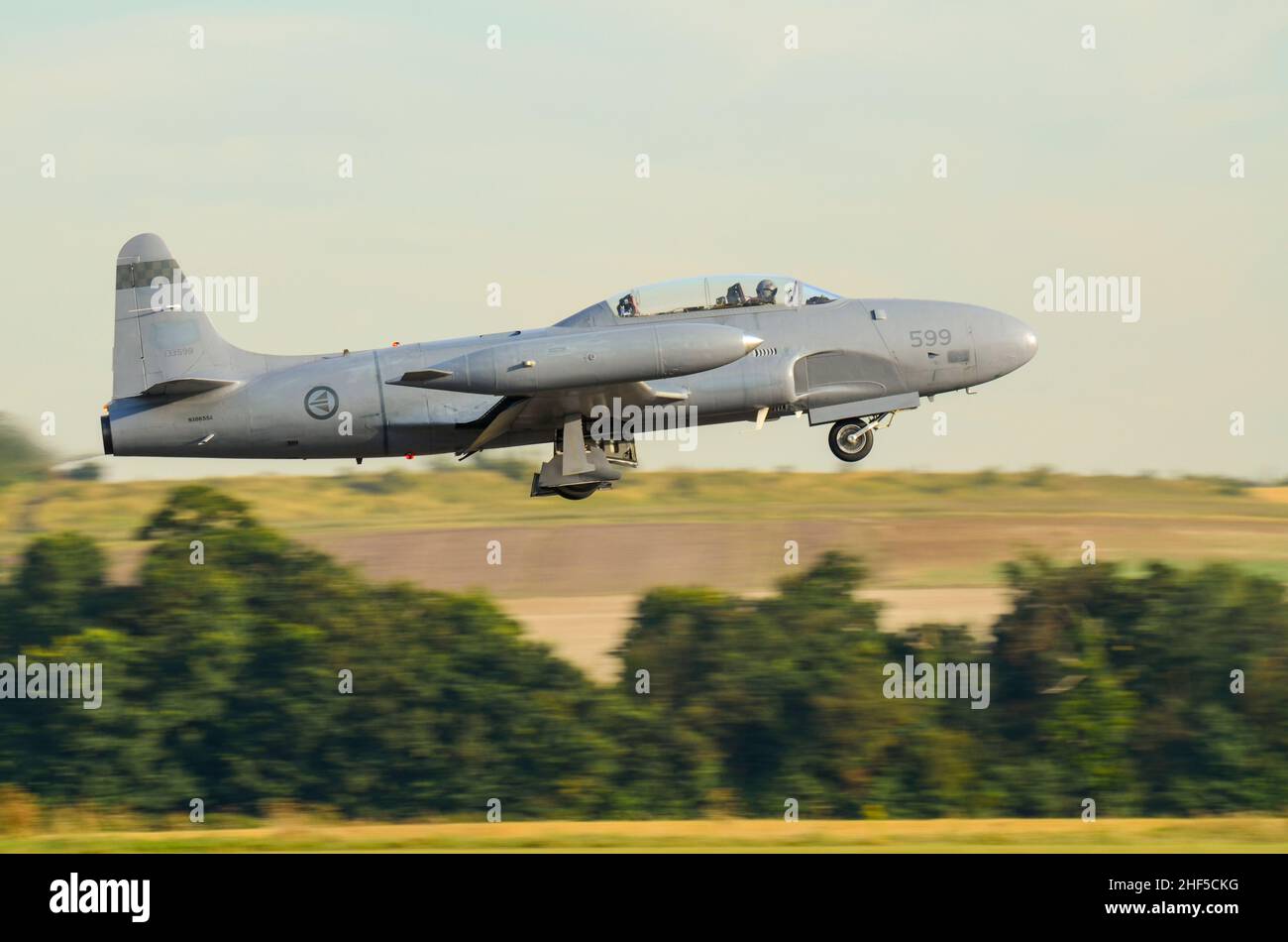 Norwegian Air Force Historic Flight Canadair CT-133 Silver Star 3 ...