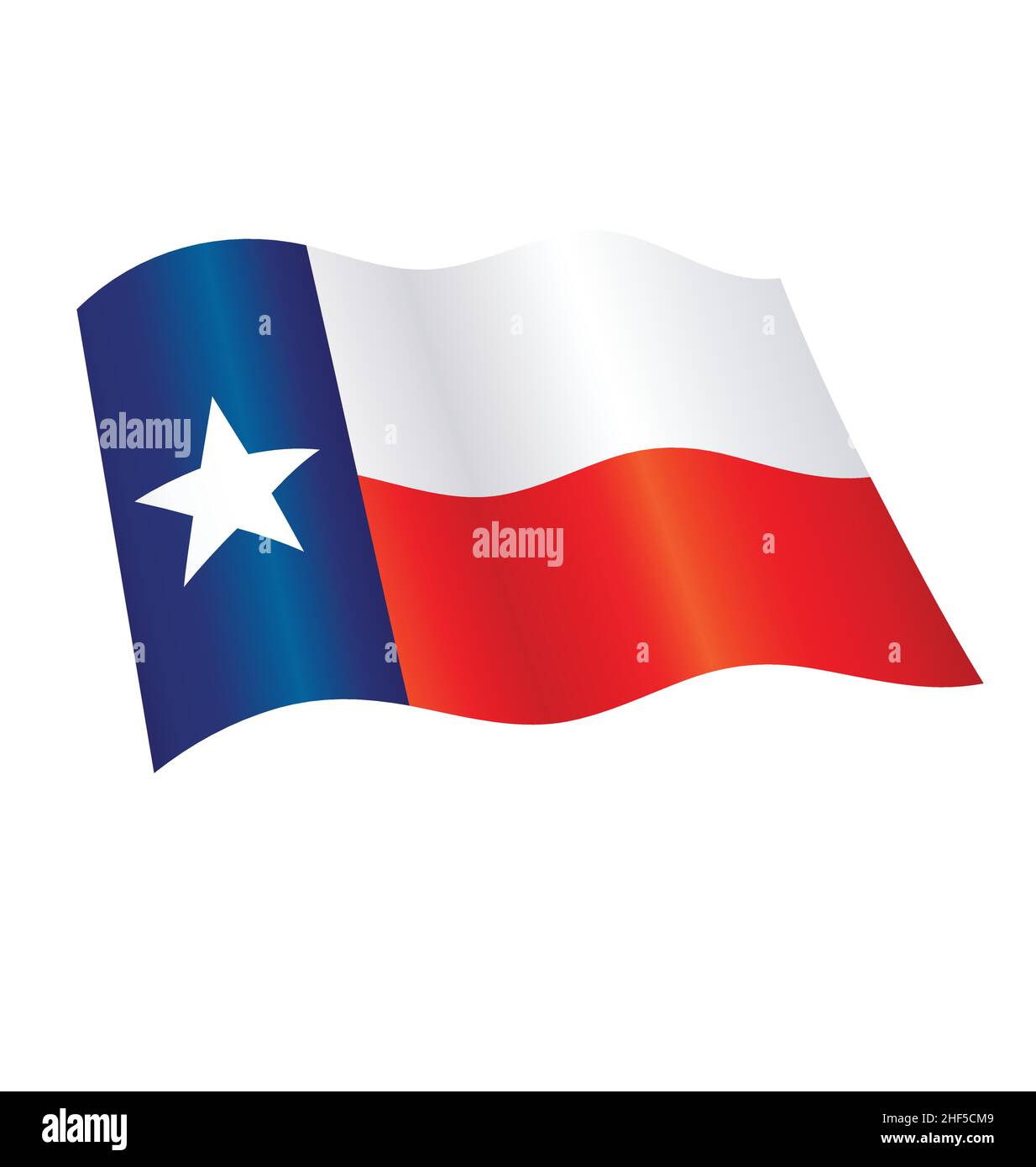 flying waving texas tx state flag silk icon vector isolated on white ...