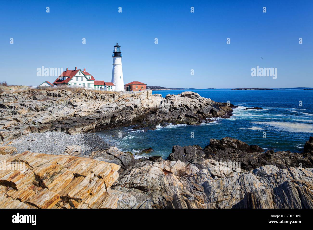 Beautiful view portland maine east hi-res stock photography and images ...
