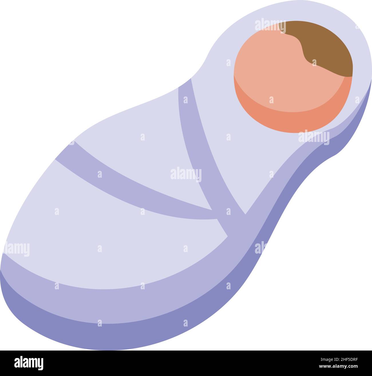 Newborn icon isometric vector. Baby child. Kid toddler Stock Vector ...