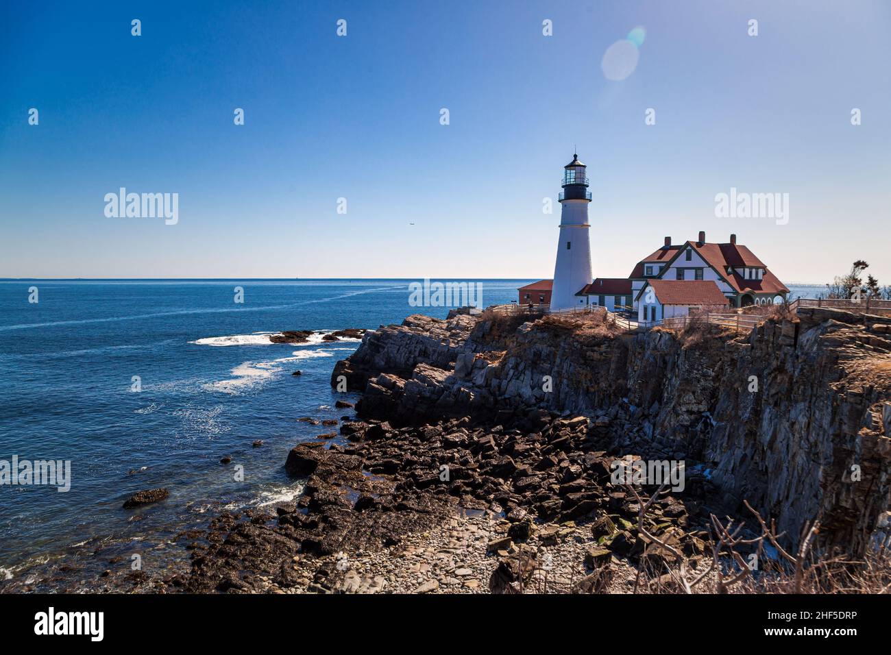 Beautiful view portland maine east hi-res stock photography and images ...