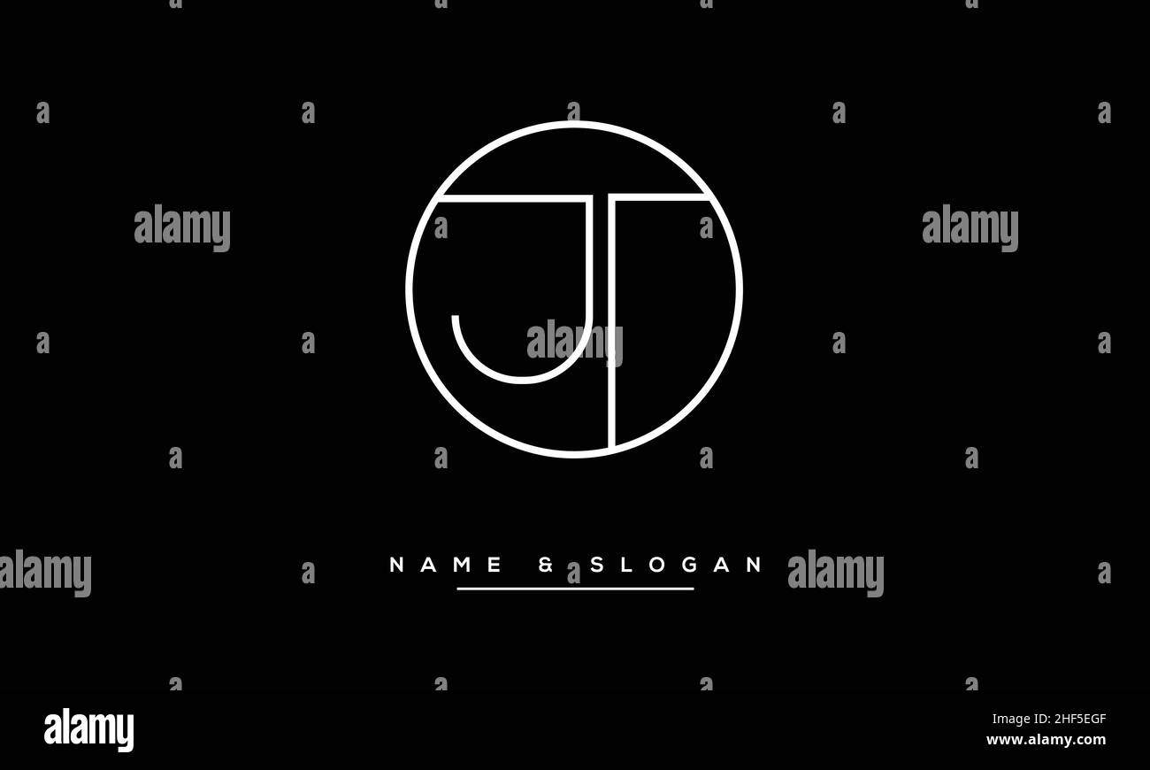Tj logo Black and White Stock Photos & Images - Alamy