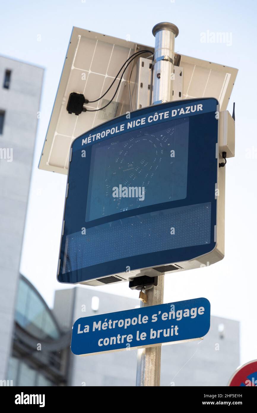 Launch of the noise radar experiment in Nice, France on January 14 ...