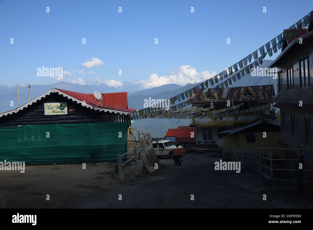 Rishyap, a small village and hill station in Kalimpong district of West ...