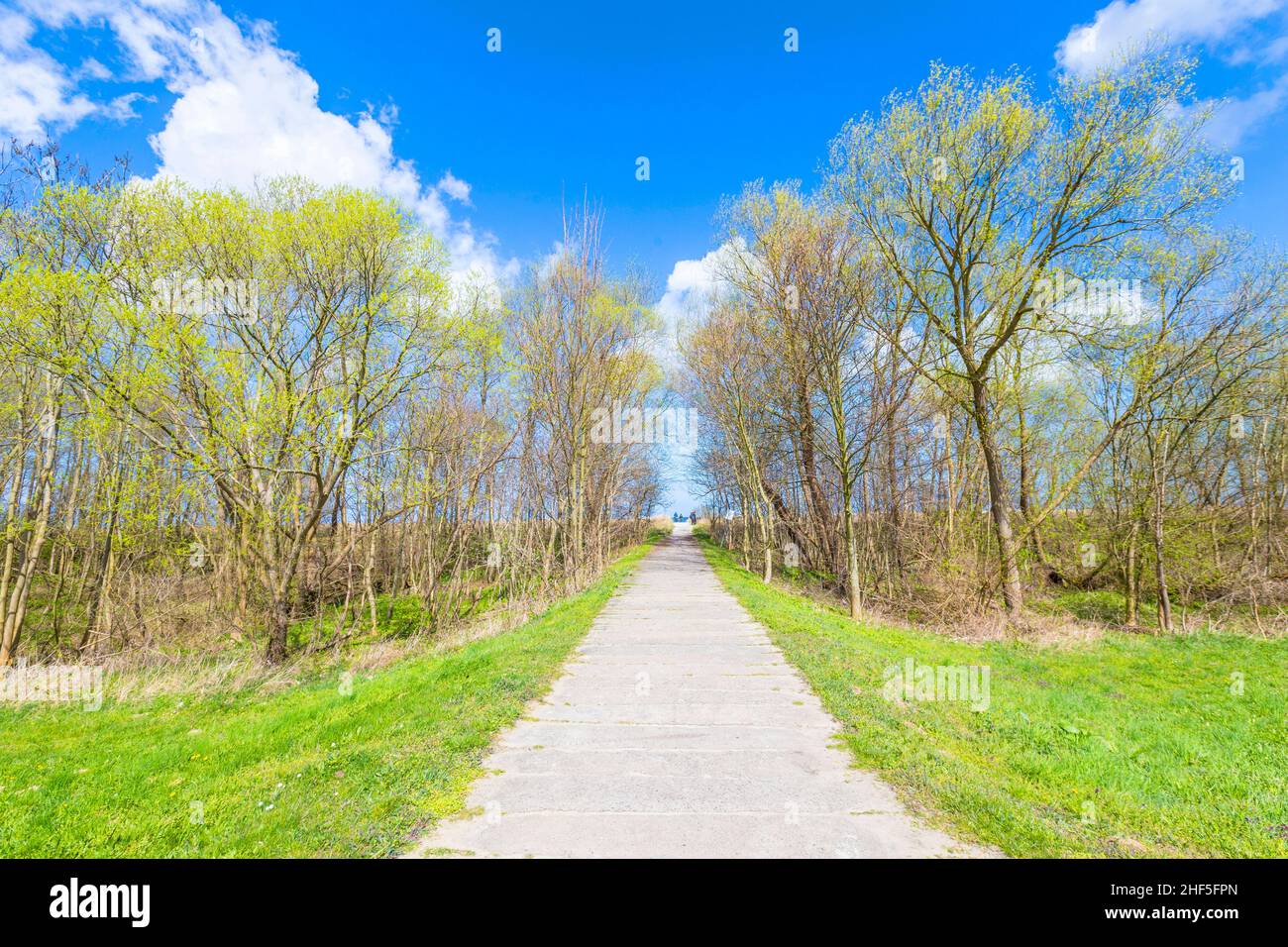 Levee walkway hi-res stock photography and images - Alamy