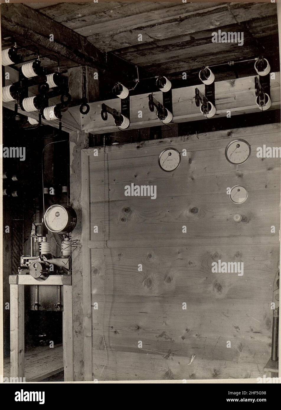 Schalthaus am Prasnik. Aufgenommen am 22. Mai 1916 Stock Photo - Alamy