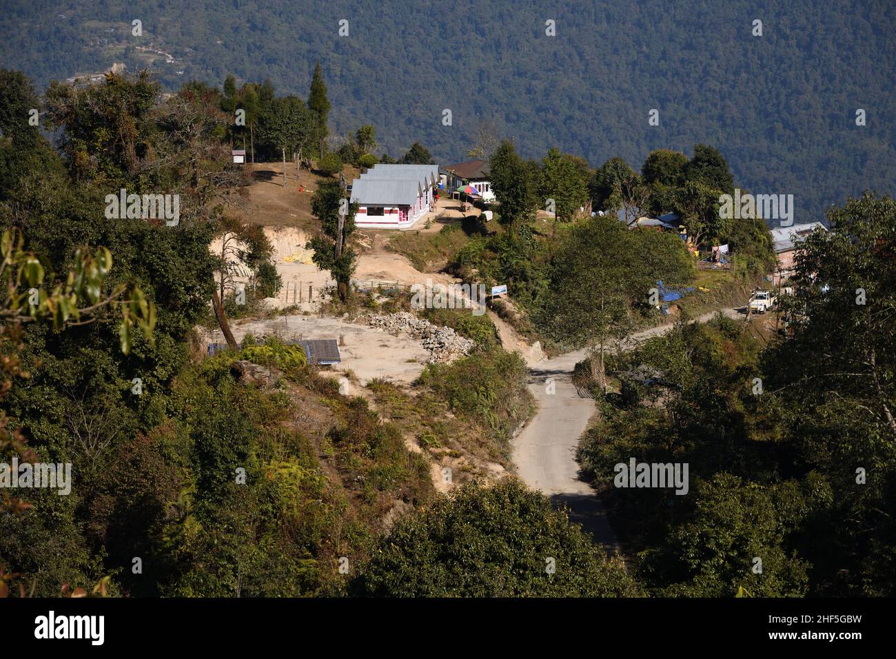 Hill station of kalimpong hi-res stock photography and images - Alamy