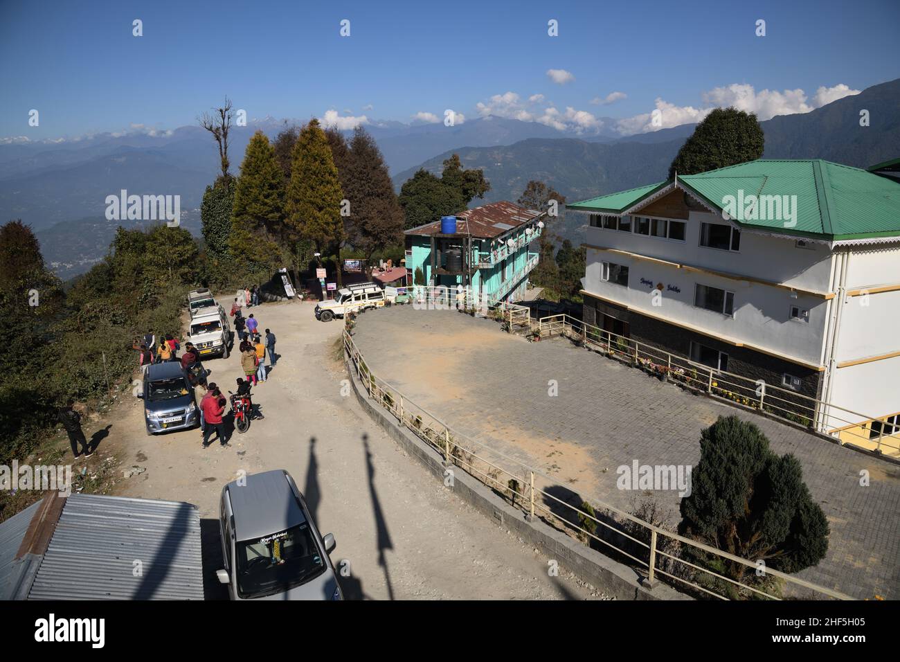Rishyap, a small village and hill station in Kalimpong district of West ...