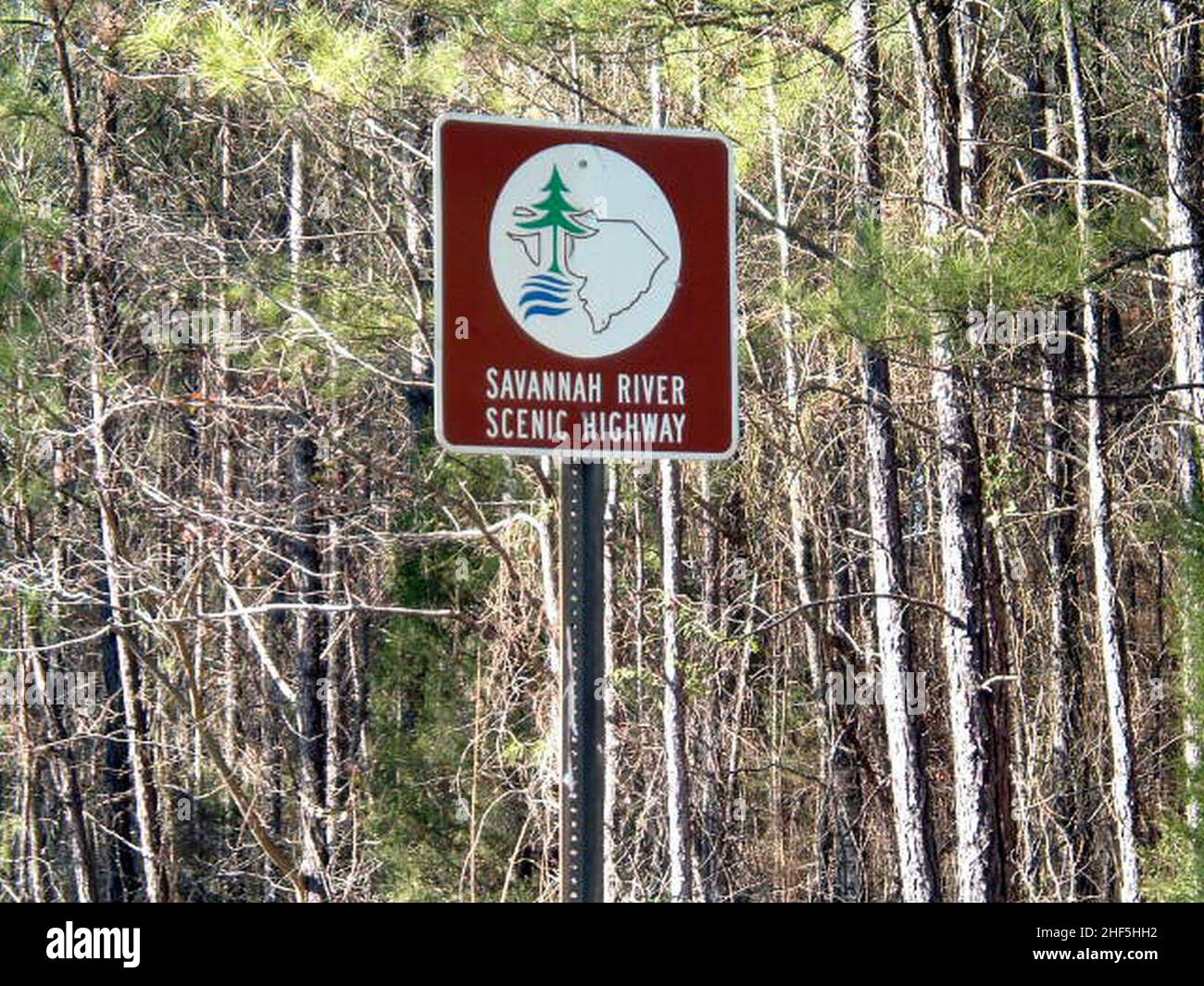 Savannah River Scenic Byway - Savannah River Scenic Byway Sign Stock ... Savannah River Scenic Byway - Savannah River Scenic Byway Sign Stock ...