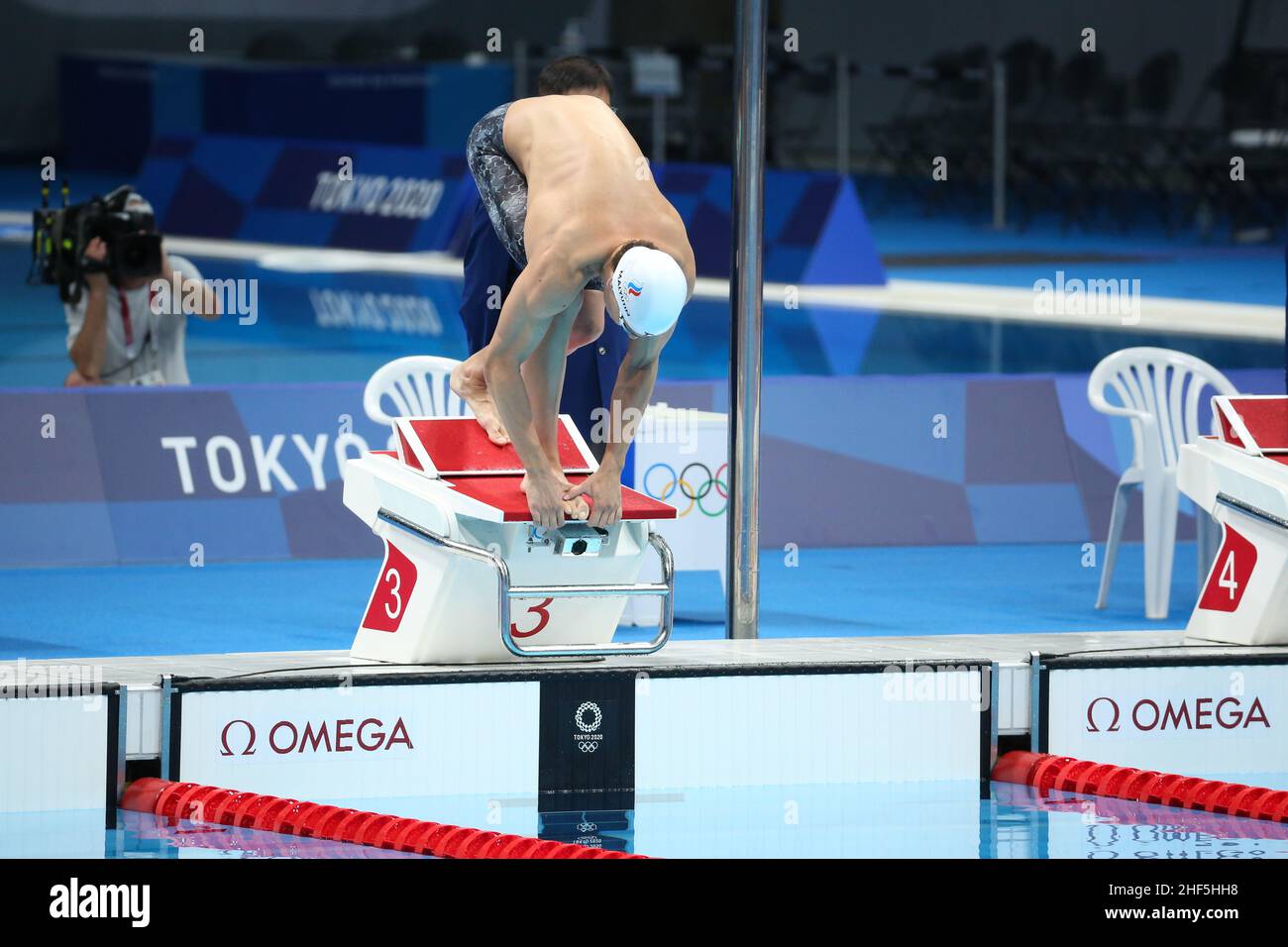 JULY 26th, 2021 - TOKYO, JAPAN: Martin Malyutin of the Russian Olympic ...