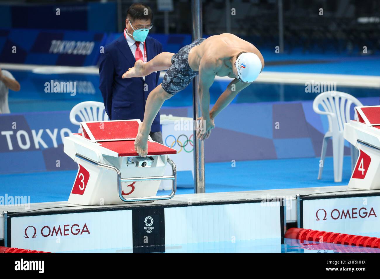 JULY 26th, 2021 - TOKYO, JAPAN: Martin Malyutin of the Russian Olympic ...