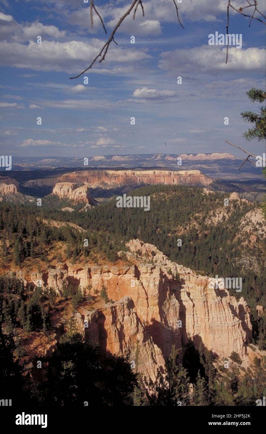 Scenic Byway 12 - Powell Point from Bryce Canyon Stock Photo - Alamy