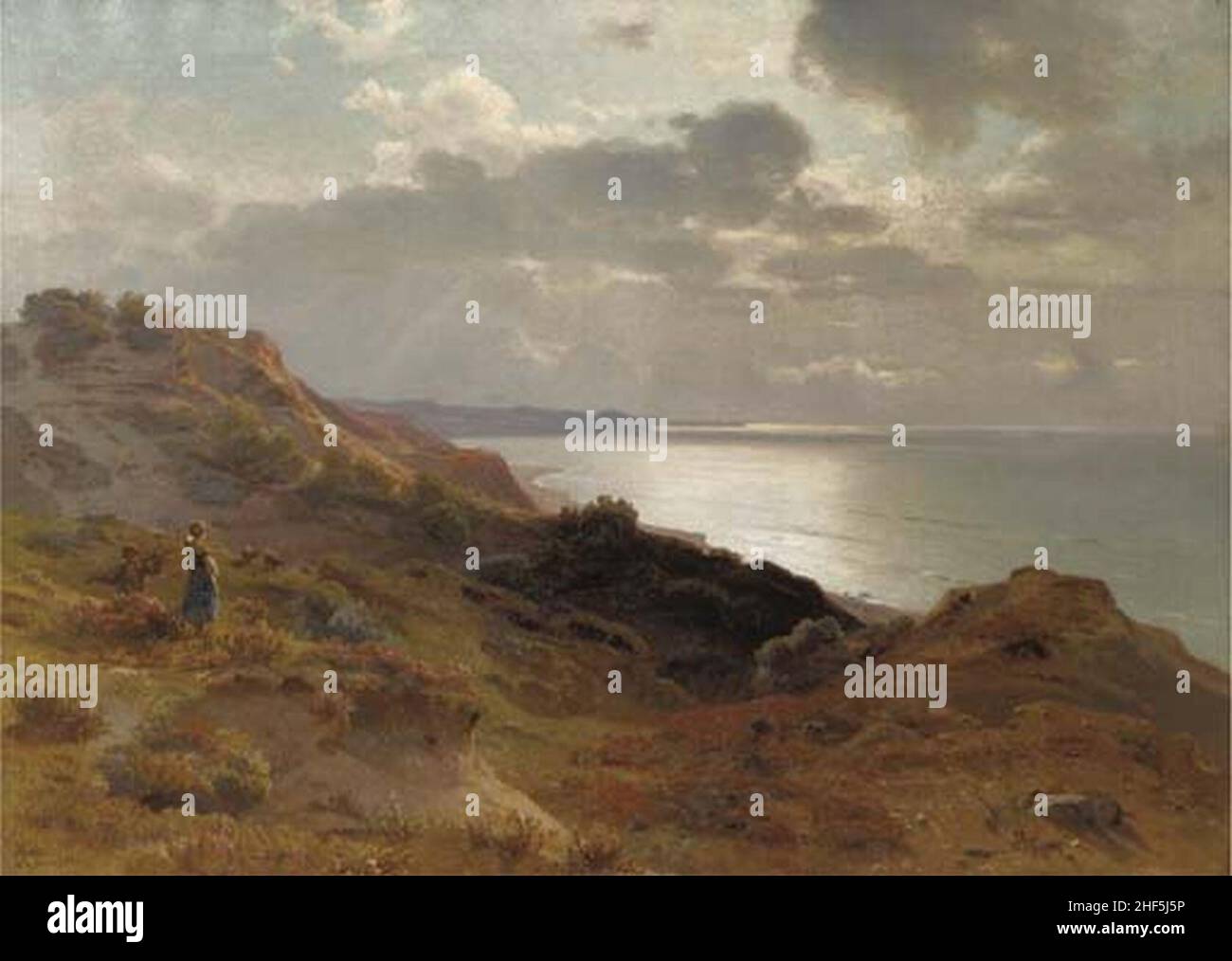 Max Schmidt - Blick über die Ostsee Stock Photo - Alamy