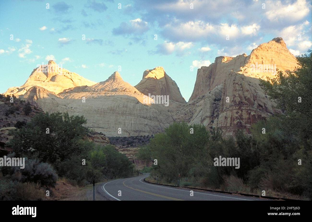 Scenic Byway 12 - Early Light on Navajo Peak Stock Photo - Alamy