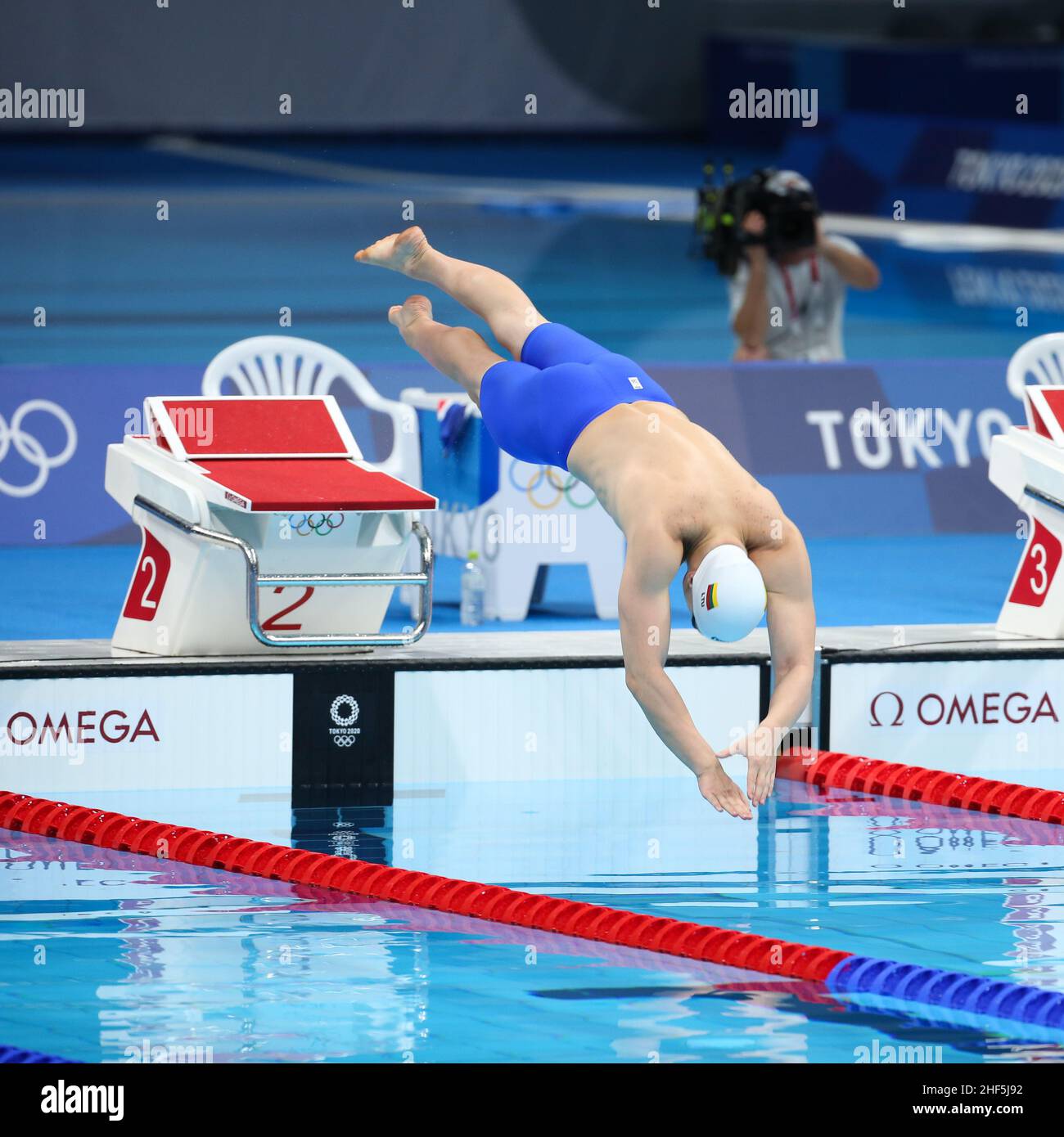 JULY 26th, 2021 - TOKYO, JAPAN: Danas Rapsys of Lithuania in action ...