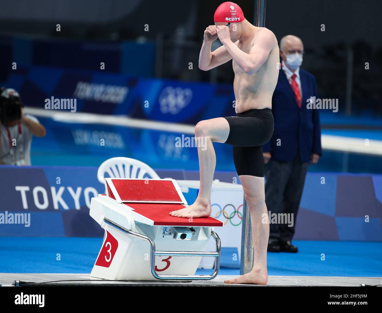 JULY 26th, 2021 - TOKYO, JAPAN: Duncan Scott of Great Britain in action ...