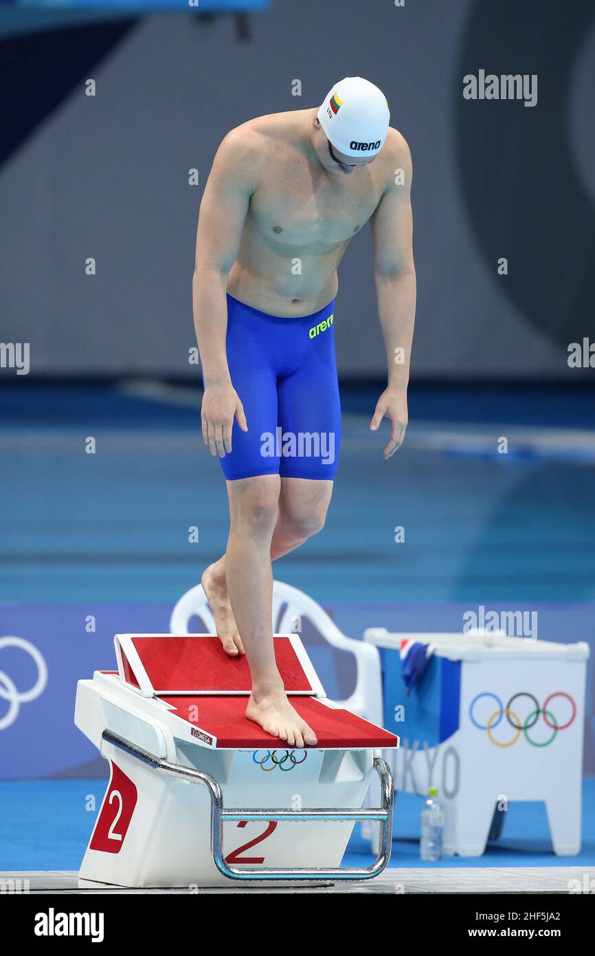 JULY 26th, 2021 - TOKYO, JAPAN: Danas Rapsys of Lithuania in action ...