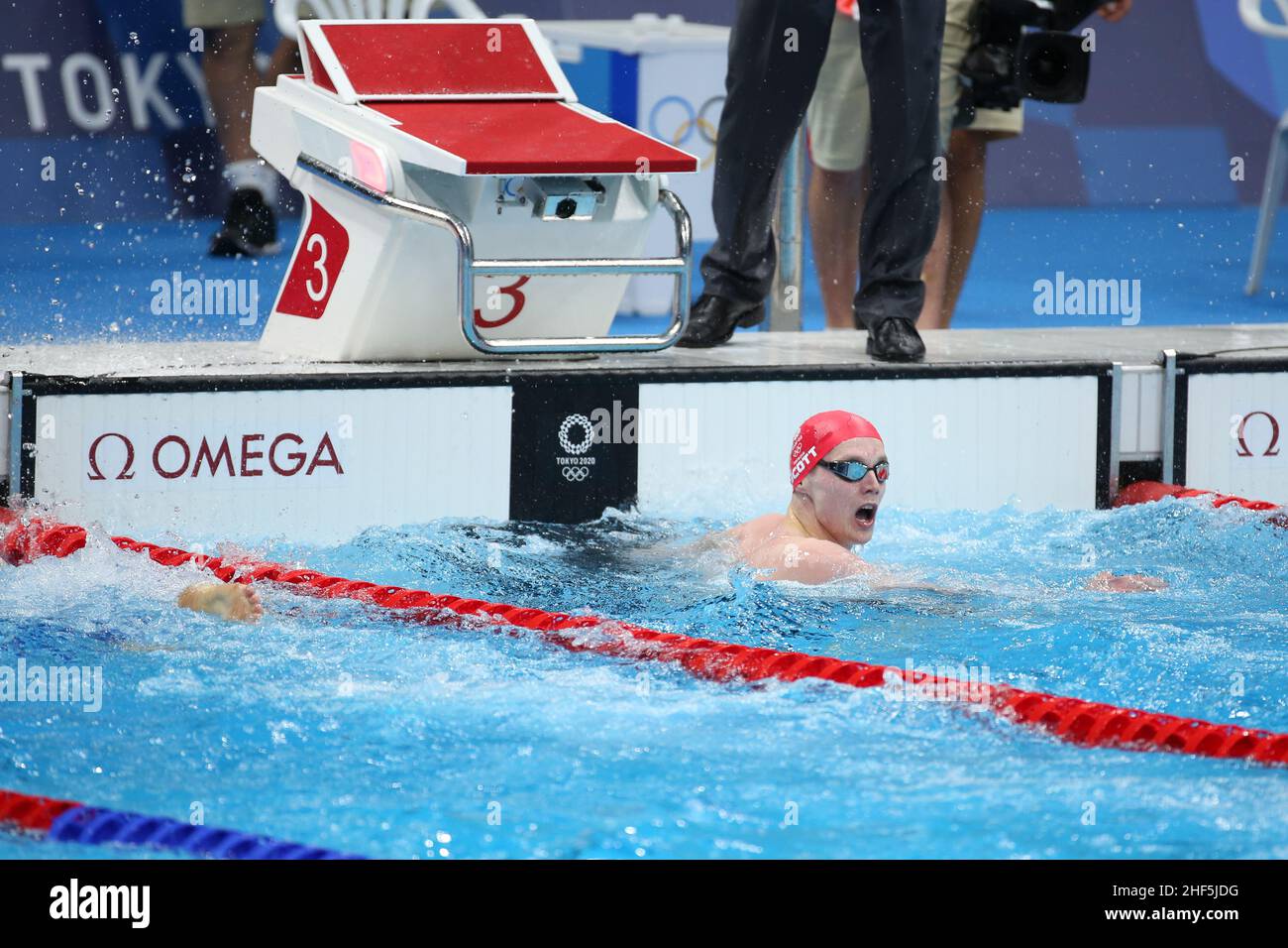 JULY 26th, 2021 - TOKYO, JAPAN: Duncan Scott of Great Britain wins his ...